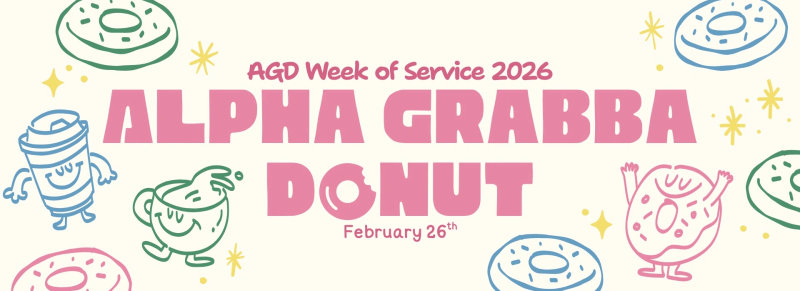 Alpha Grabba Donut | Alpha Gamma Delta