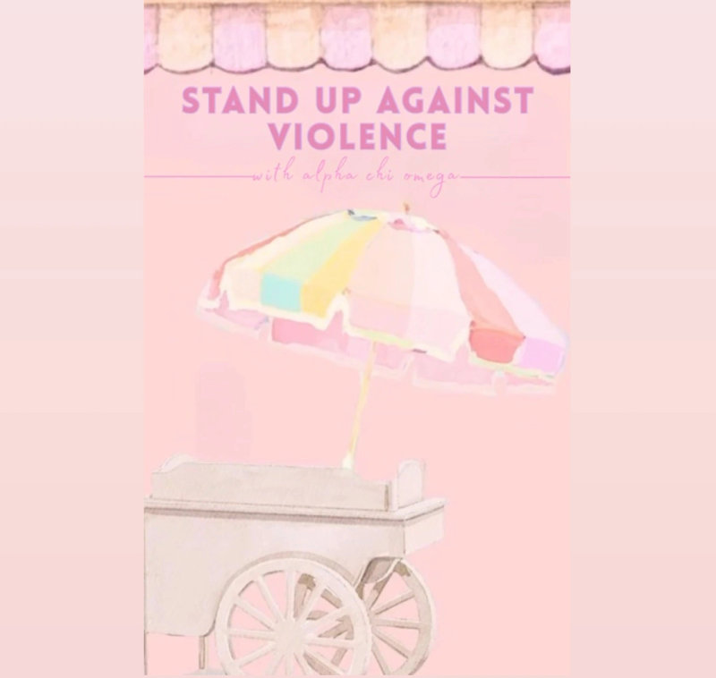 Stand up Against Violence | Alpha Chi Omega