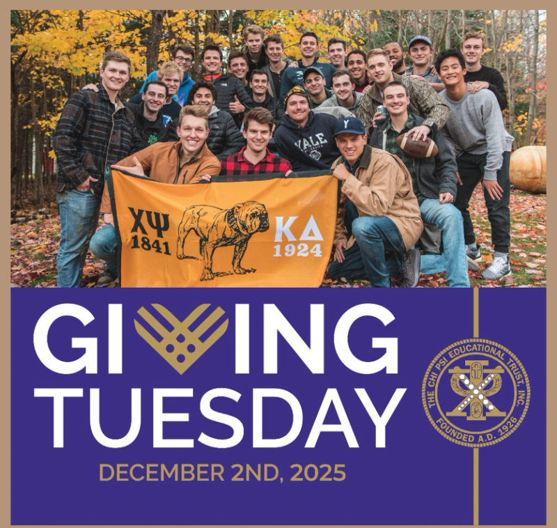 Chi Psi Giving Tuesday 2025 Match Page | The Chi Psi Educational Trust