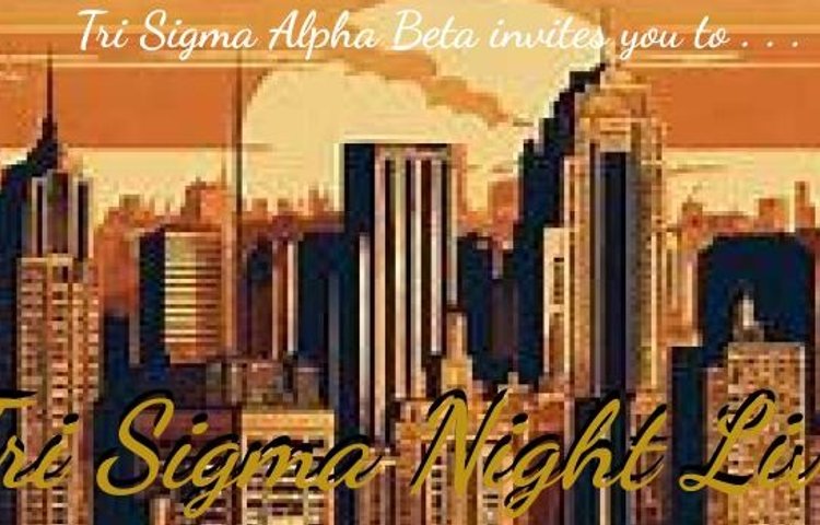 Tri Sigma Night Live - Fall 2025 | Tri Sigma Foundation