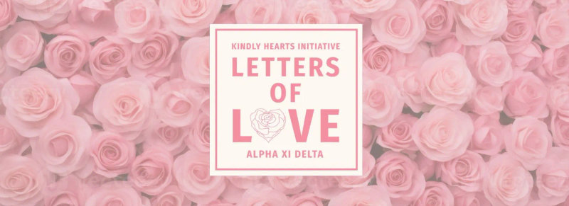 Letters of Love | Alpha Xi Delta Fraternity