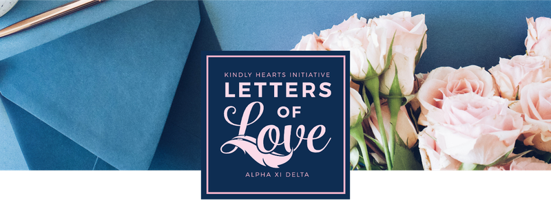 Letters of Love - Iota Chapter | Alpha Xi Delta Fraternity