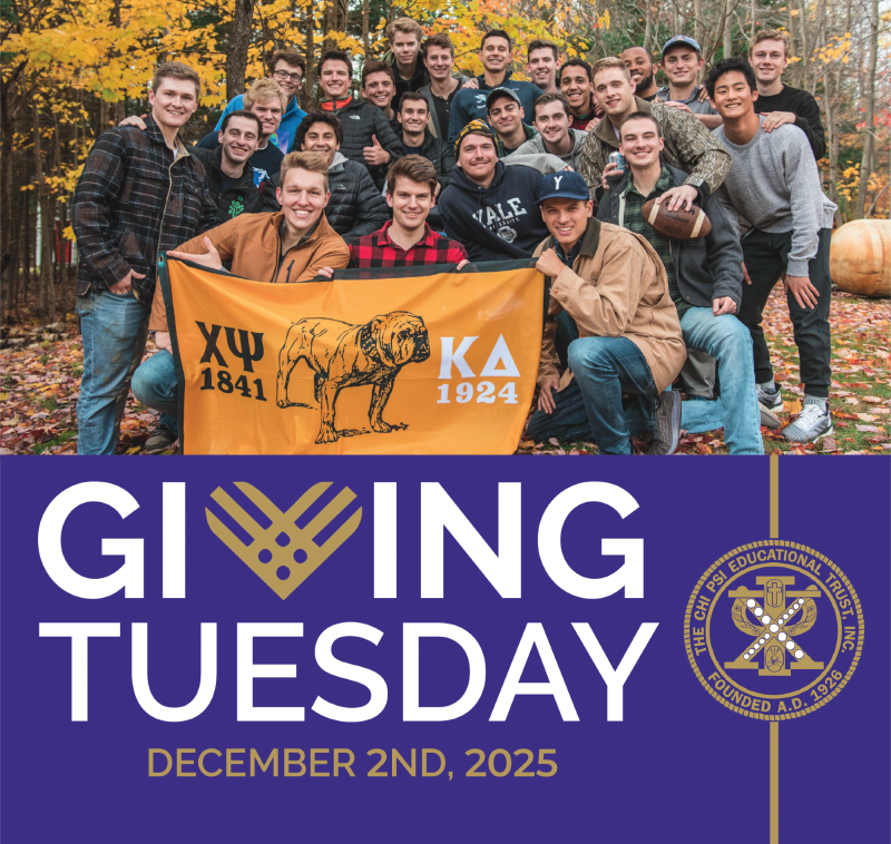 Chi Psi Giving Tuesday 2025 | The Chi Psi Educational Trust